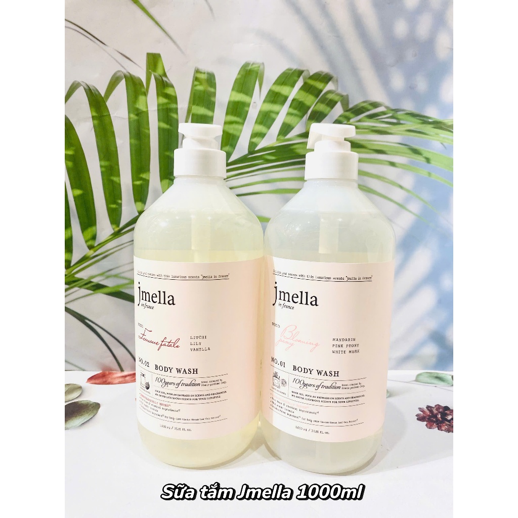 Sữa tắm nước hoa Jmella nội địa Hàn, chai 500ml,1000ml | Shopee Việt Nam