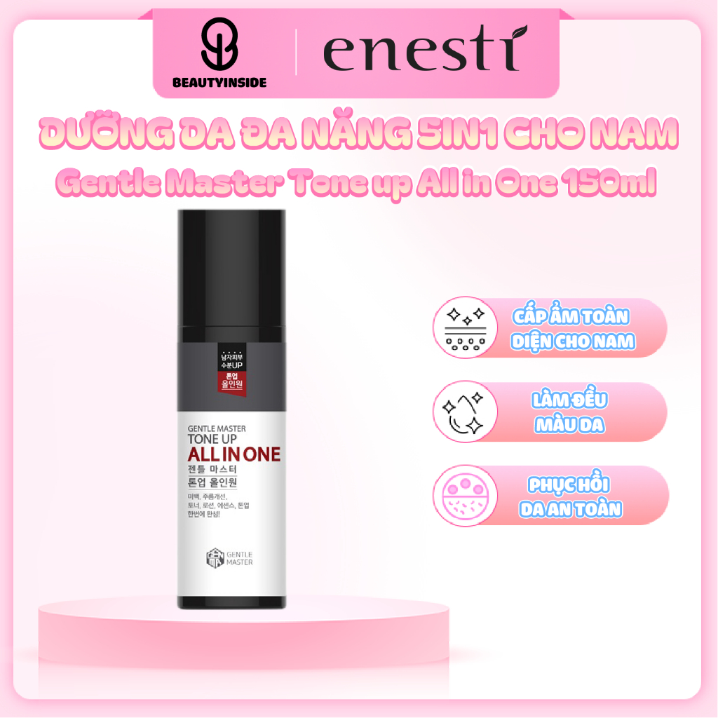 Kem Dưỡng Sáng Da Dành Cho Nam Enesti Gentle Master Tone up All in One 150ml | Shopee Việt Nam