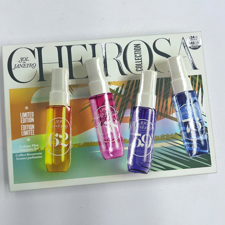 [Bản giới hạn 2025] Set 4 chai xịt thơm mini Sol De Janeiro Perfume Mist Discovery Set | Shopee ...