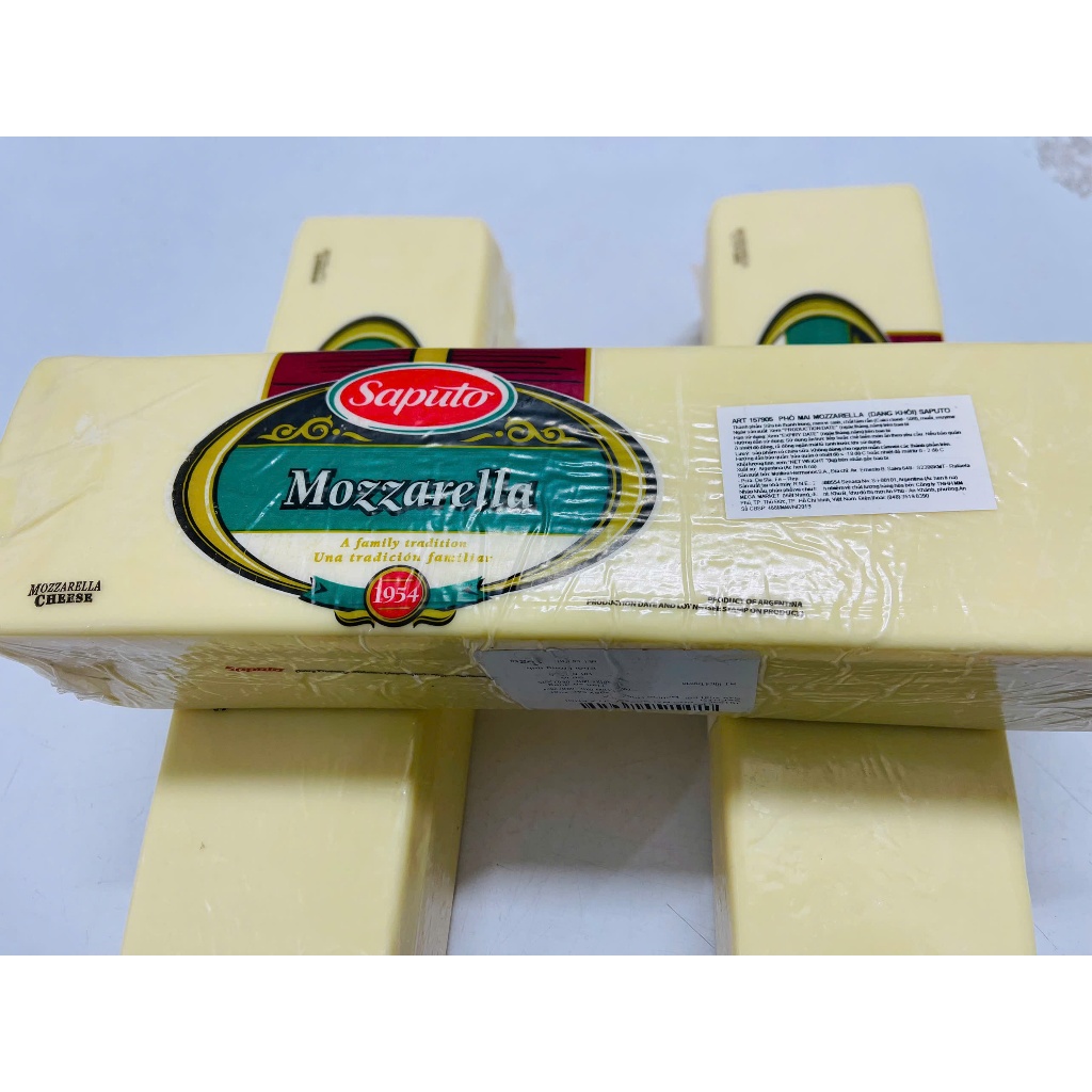Mozzarella Saputo Khối 3,5kg | Shopee Việt Nam