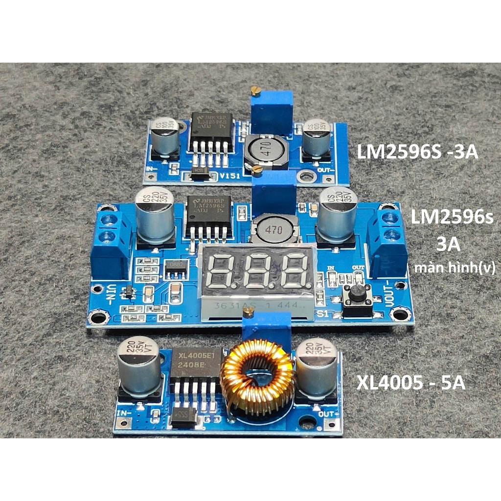 Mạch hạ áp LM2596 3A , XL4005 5A, - SL linh kiên DIY | Shopee Việt Nam