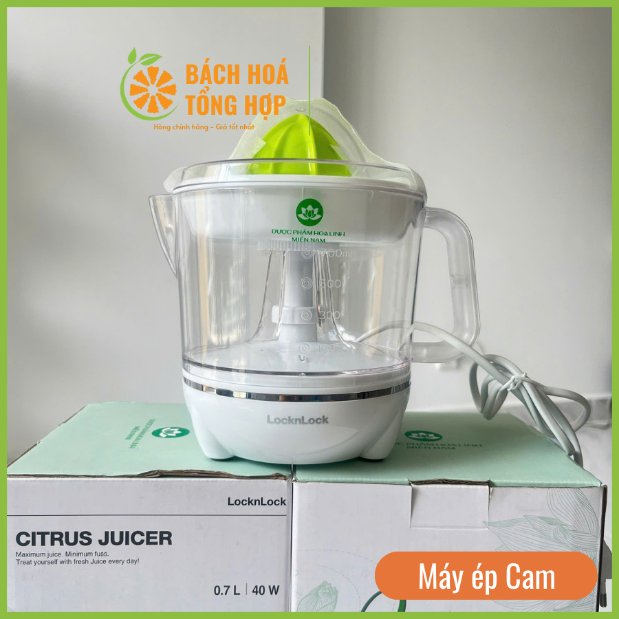 Máy vắt cam LocknLock Như Hình EJJ231 700ml 40W - Hàng chính hãng, xoay ...