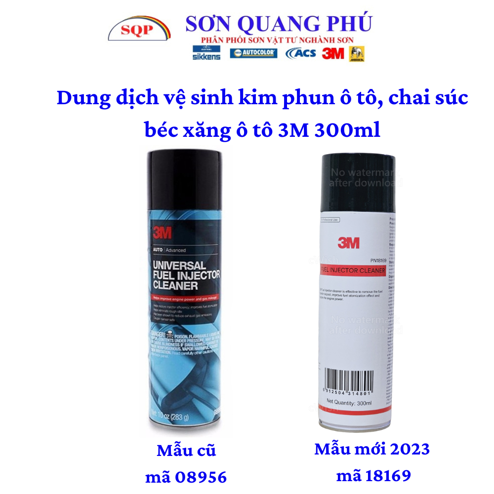Chai Dung dịch súc béc kim phun xăng 3M 08956 giúp làm sạch cặn bẩn ...