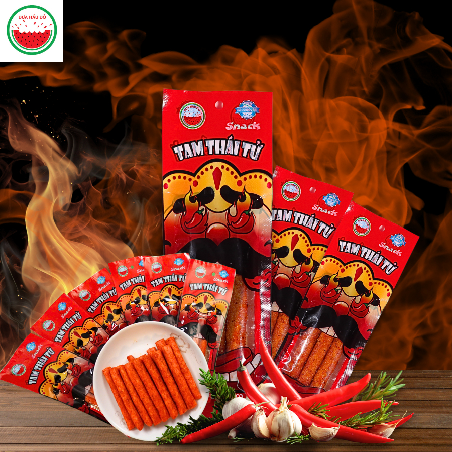10 Và 30 Gói Snack Tam Thái Tử Zai Zai, Cay Cay Thơm Ngon - Đồ Ăn Vặt ...