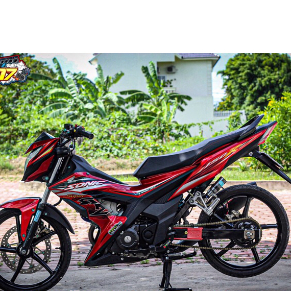 Tem rs sonic đỏ đen | Shopee Việt Nam