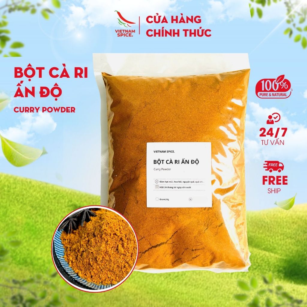 Bột Nấu Cà Ri chuẩn vị thơm ngon (Curry Powder) | Shopee Việt Nam