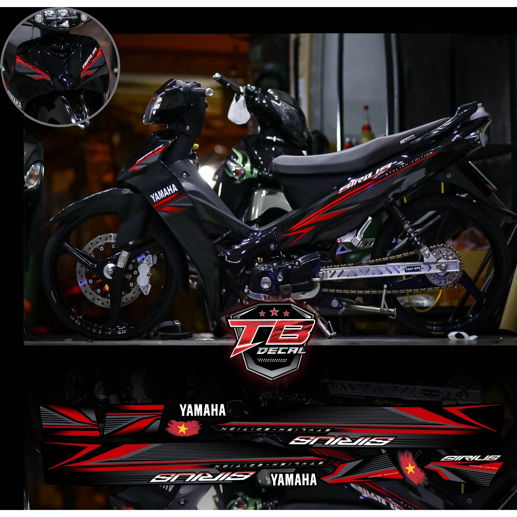 Tem Sirius Mẫu Zin Đen bản mới LC | Shopee Việt Nam