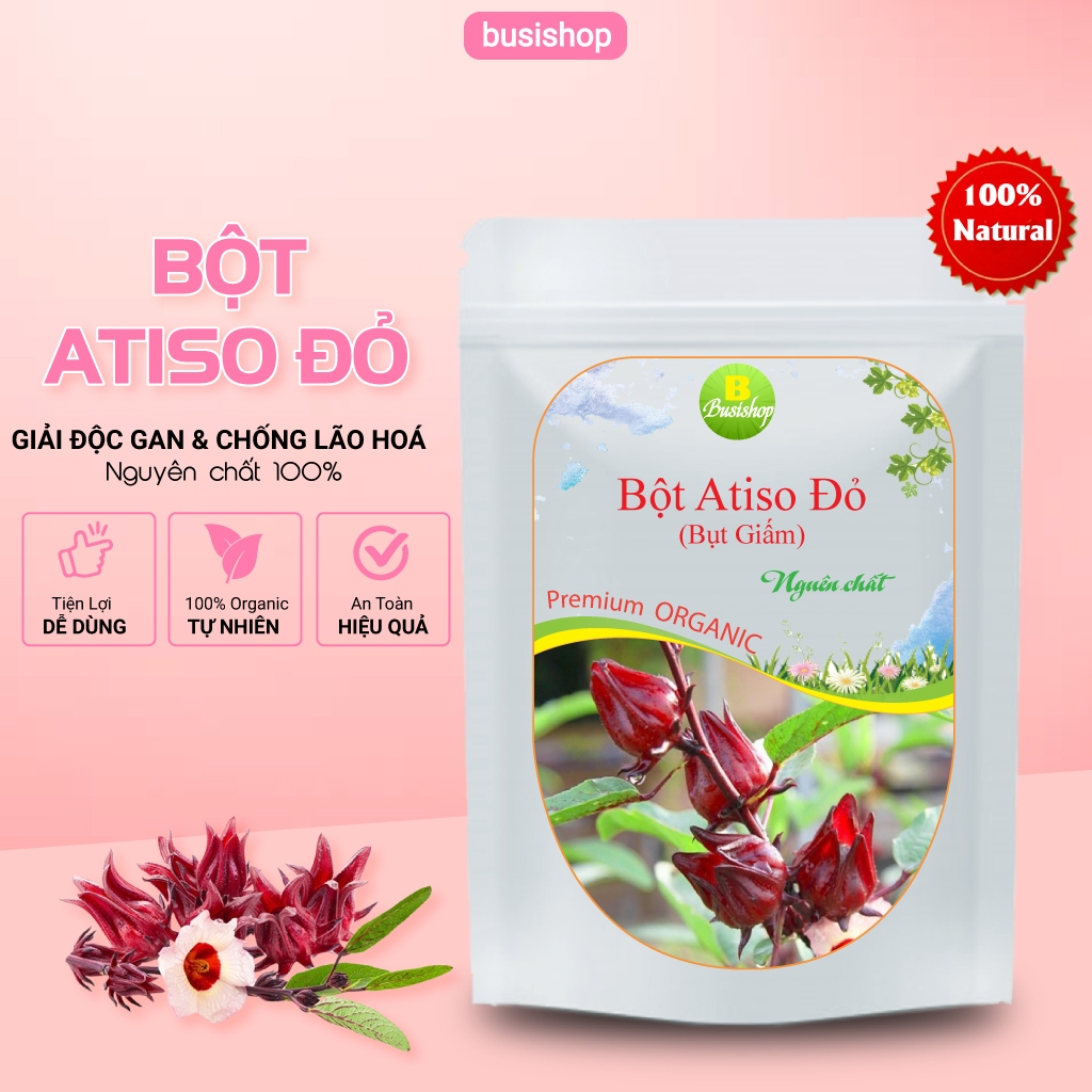 100g Bột atiso đỏ nguyên chất | Shopee Việt Nam