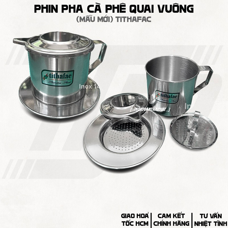 Phin Pha Cafe Inox Quai Vuông Tithafac (số 8) | Shopee Việt Nam