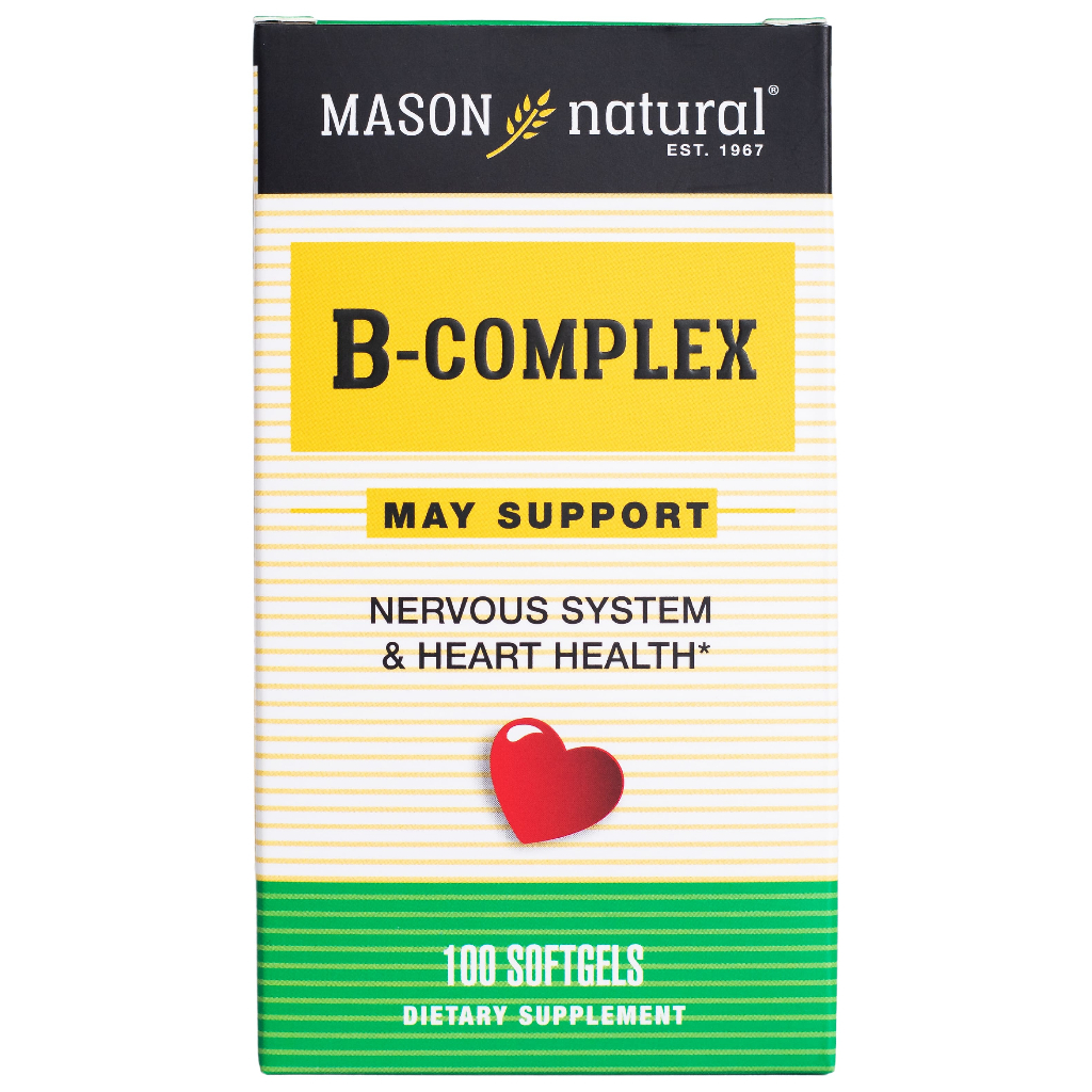 Mason Natural B-Complex - Vitamin tổng hợp nhóm B cao cấp | Shopee Việt Nam