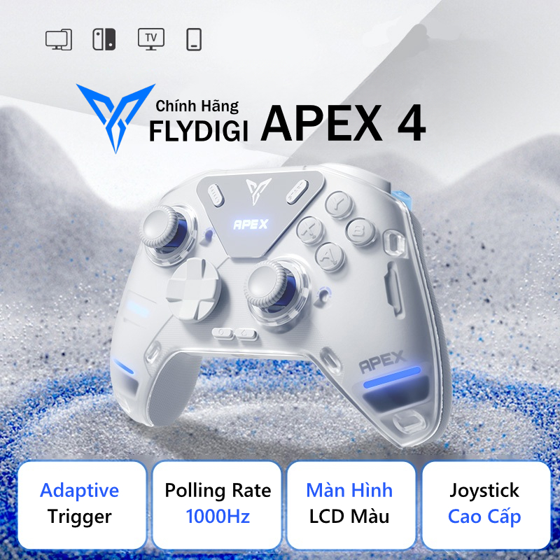 [Chính Hãng] [BH12T] Flydigi Apex 4 | Tay cầm Bluetooth Wireless chơi game trên IOS, Android và ...