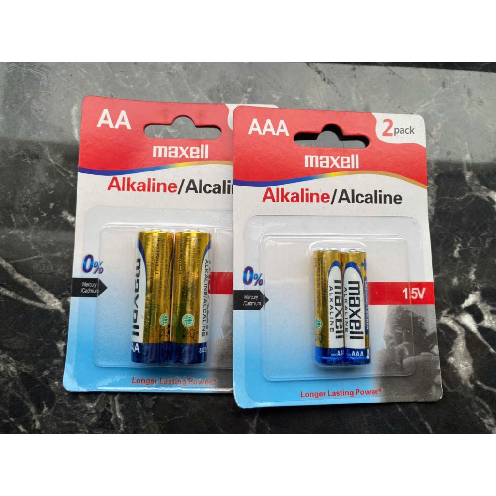 Pin AA / Pin AAA Maxell Alkaline Chính Hãng Siêu Bền | Shopee Việt Nam