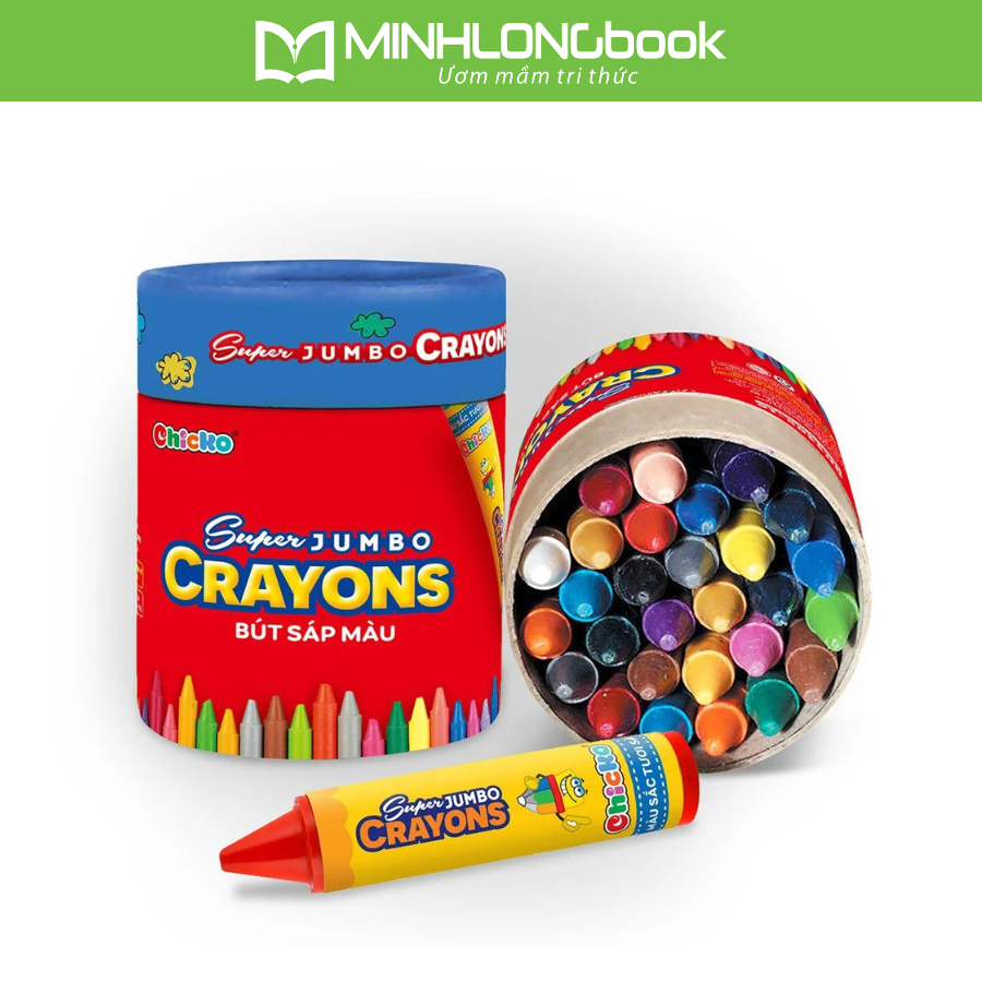 Bút Sáp Màu DUKA Regular Crayons/Jumbo - 18 Màu/24 Màu | Shopee Việt Nam
