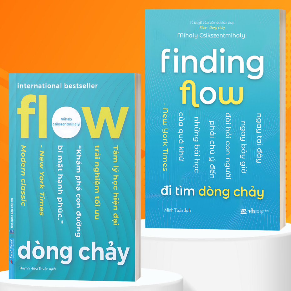 Bộ Sách: Flow - Dòng Chảy (First News) + Finding Flow - Đi Tìm Dòng ...