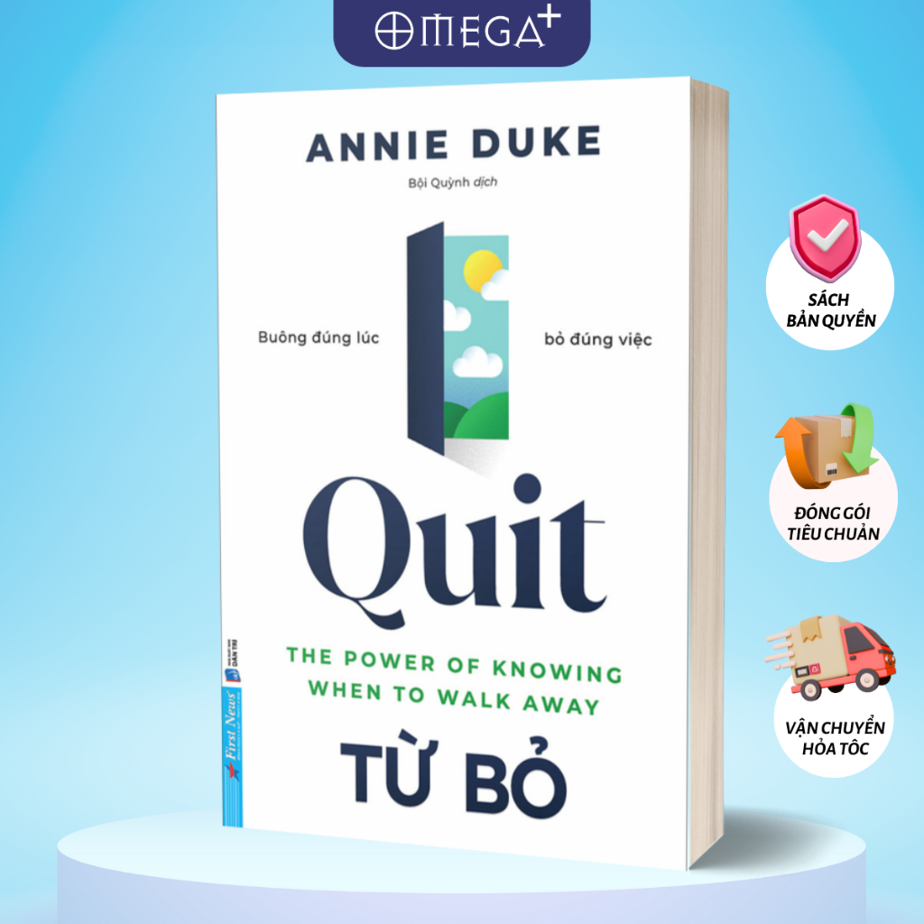 Sách Quit: The Power Of Knowing When To Walk Away - Từ Bỏ: Buông Đúng ...