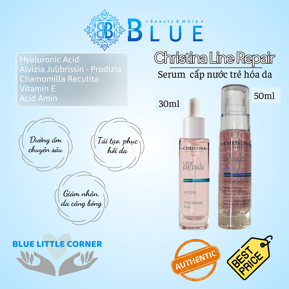 [Hàng công ty] Tinh chất cấp nước - căng mọng da HA CHRISTINA Line ...