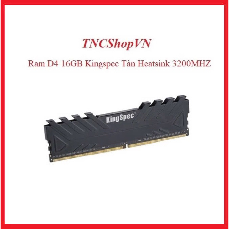 Ram KingSpec Heatsink Black 16GB DDR4 3200MHz | Shopee Việt Nam