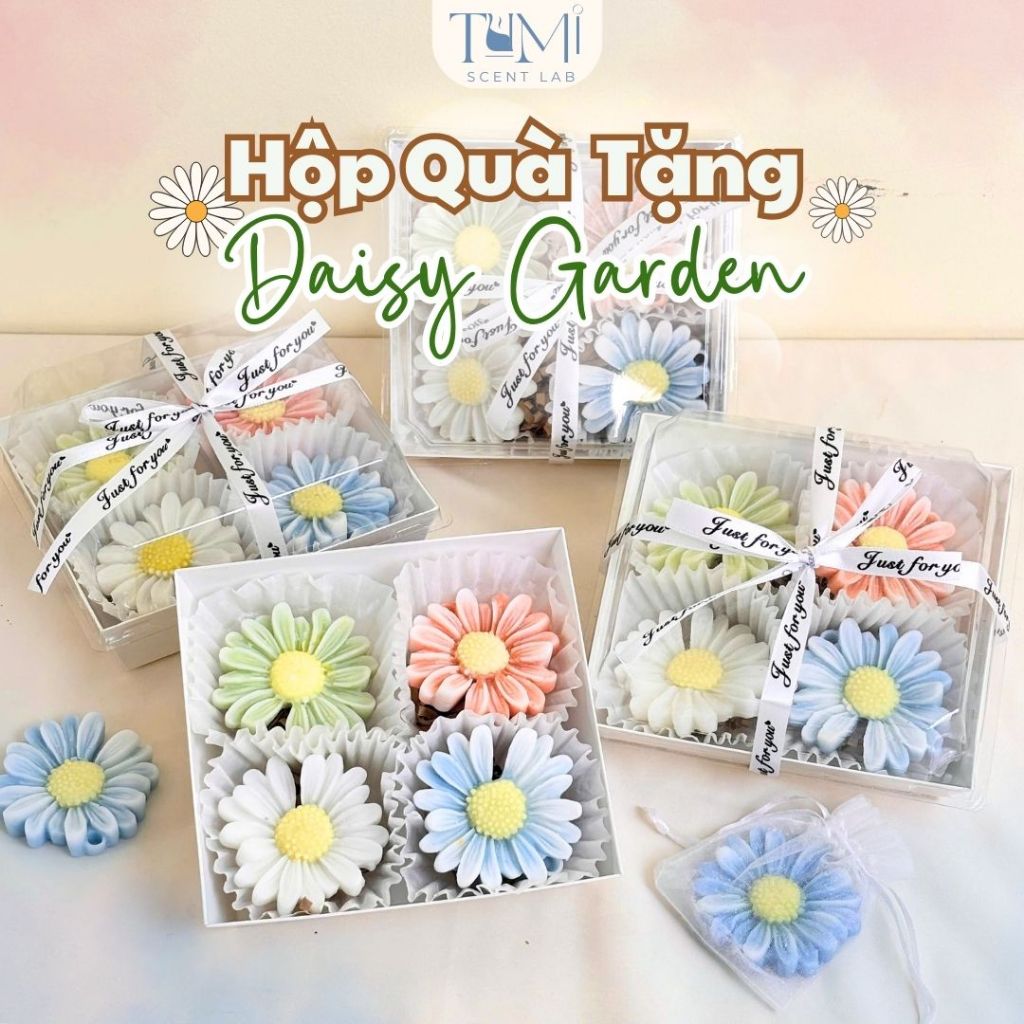 Quà Tặng Sáp Thơm Hoa Cúc, Daisy Garden, Giúp Khử Mùi Không Gian Nhỏ ...