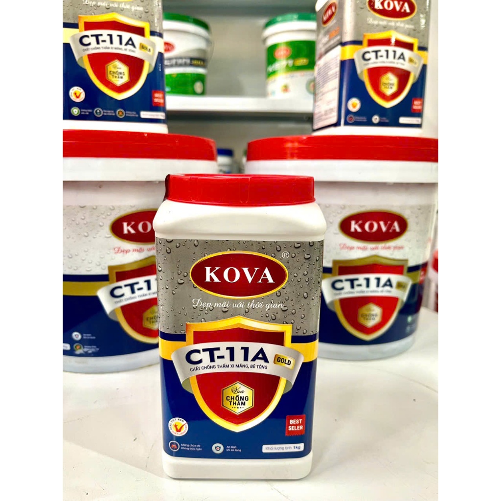 SƠN CHỐNG THẤM TRỘN XI MĂNG CT11A – GOLD 1KG | Shopee Việt Nam