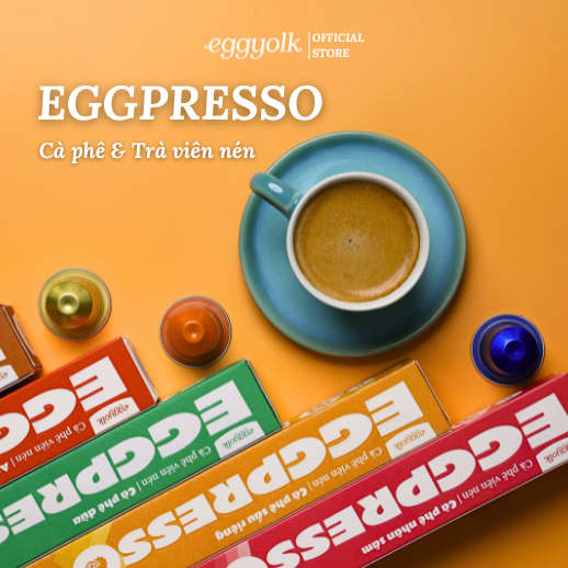 Cà phê viên nén máy Nespresso - Eggpresso Capsule Coffee - Hộp 10 viên ...