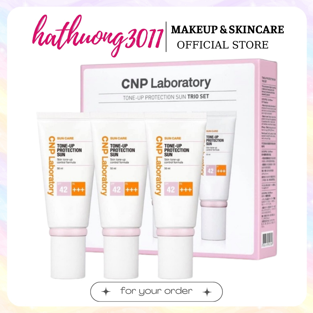 [CHÍNH HÃNG] Kem Chống Nắng CNP Laboratory Tone-Up Protection Sun 50ml | Shopee Việt Nam