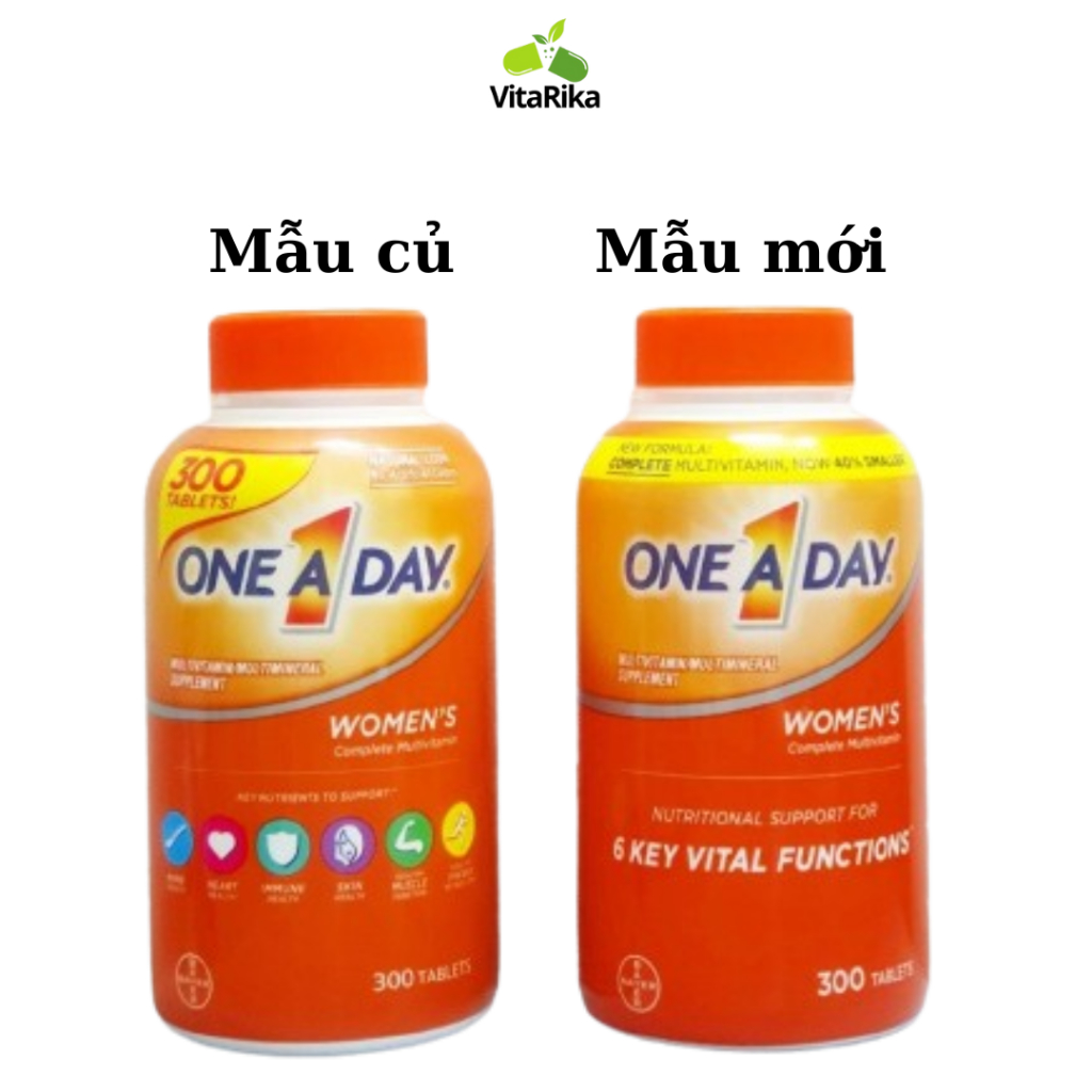 (Hàng Mỹ bao check )Vitamin tổng hợp ONE A DAY WOMEN ‘S 300 viên ( của ...