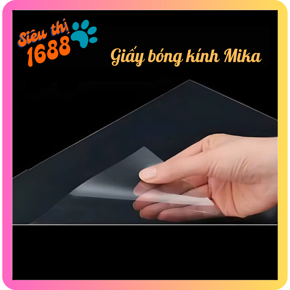 Bìa bóng kính A4 Bìa Mika ( 25 tờ ) trong suốt độ bền cao | Shopee Việt Nam