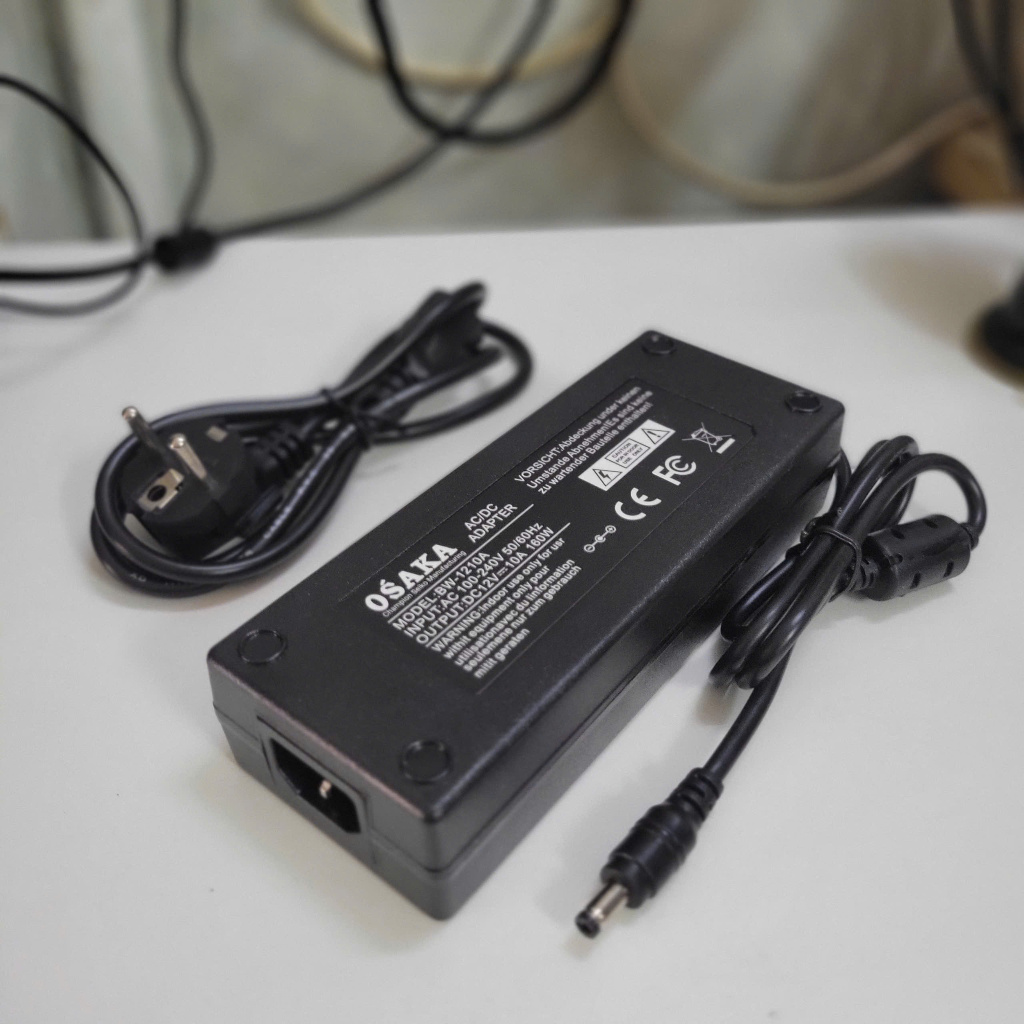 Nguồn Adapter 12V 10A Osaka Chính Hãng Cao Cấp | Shopee Việt Nam