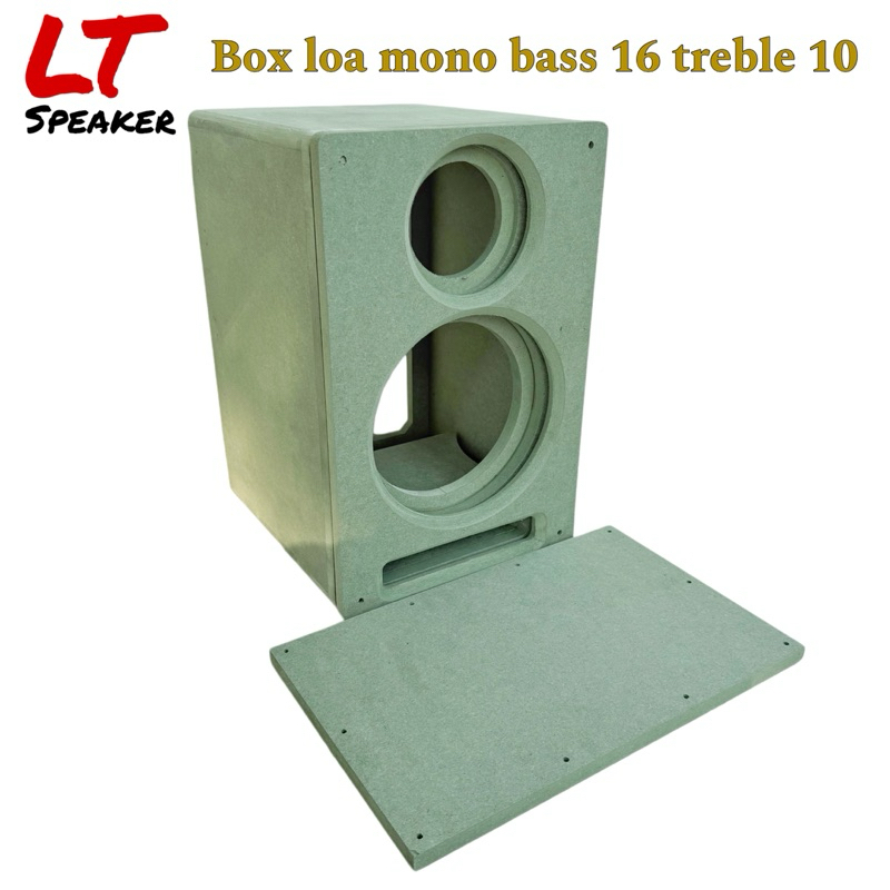 Box loa mono bass 16 treble 10 thùng loa thô khoét lỗ theo yêu cầu LT ...