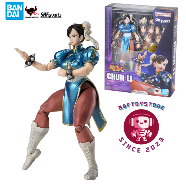 [CÓ SẴN - HÀNG CHÍNH HÃNG] MÔ HÌNH FIGURE STREET FIGHTER SHF CHUN LI ...