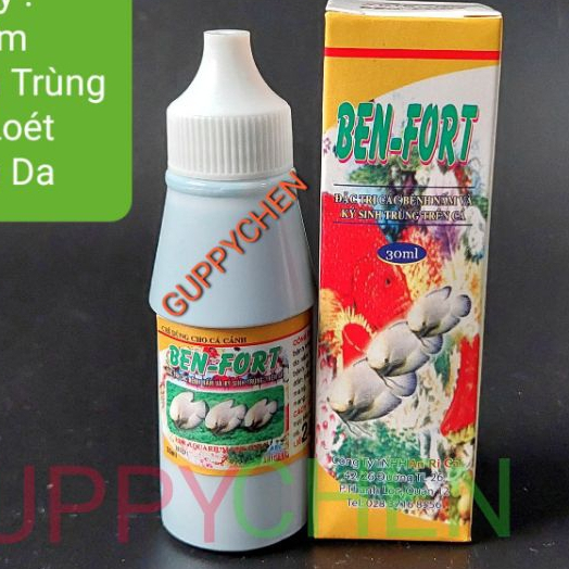 Dung Dịch BEN-FORT ARICARE - Nấm và ký sinh trùng cho cá cảnh chai ...