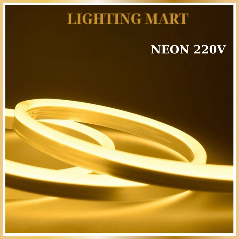 Đèn Led Dây Neon 220V chống nước, trang trí nội ngoại thất | Shopee ...