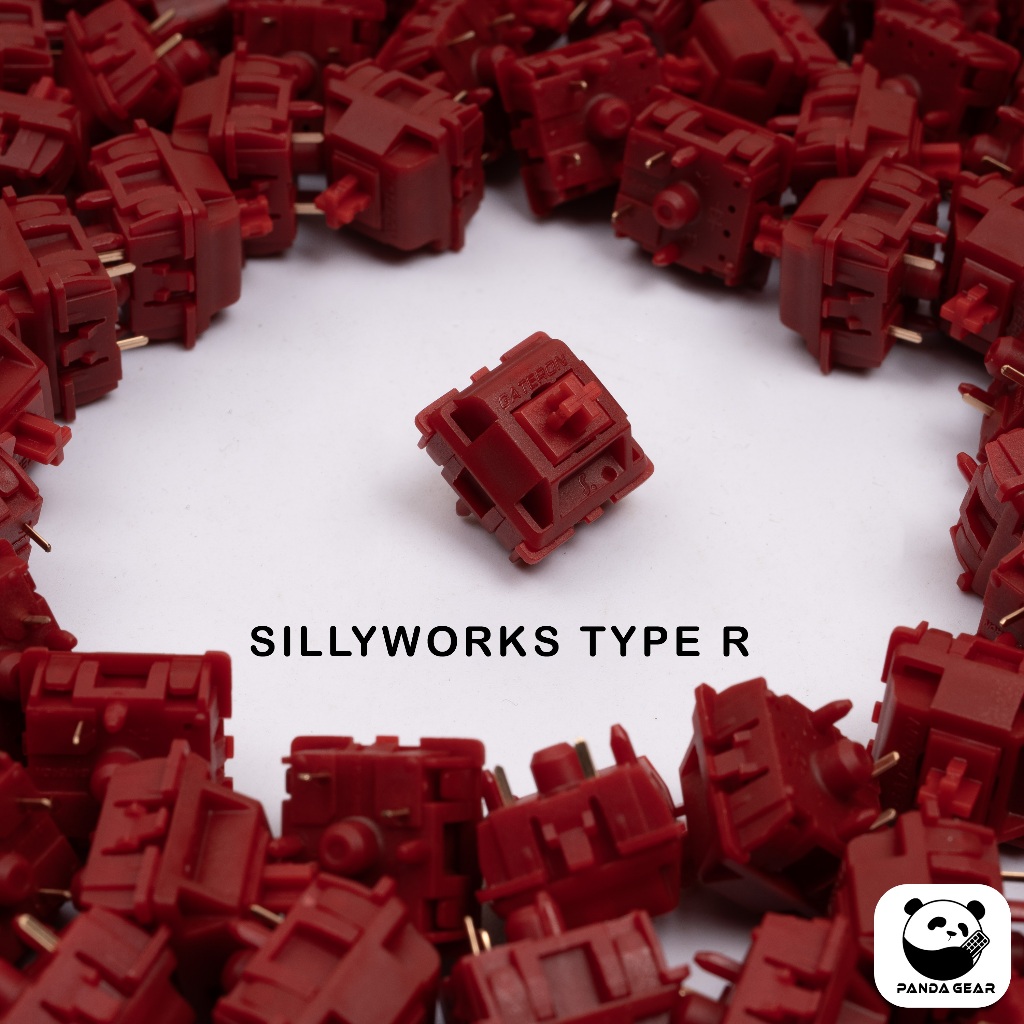 Switch Gateron Sillyworks SLAY Type R tactile 60g prelubed công tắc bàn ...