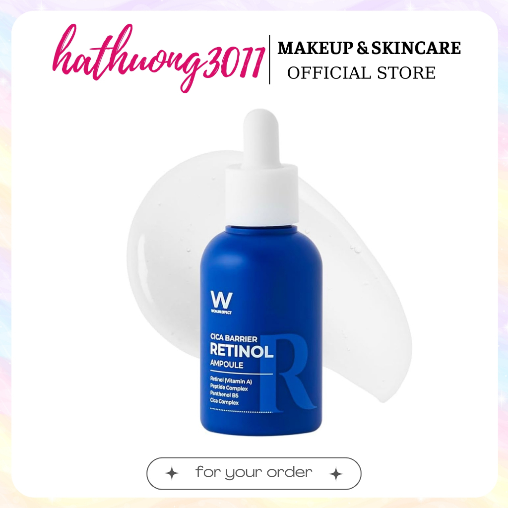Tinh Chất Làm Trắng Da Giảm Nhăn Wonjin Effect Cica Barrier Retinol Ampoule 50ml | Shopee Việt Nam