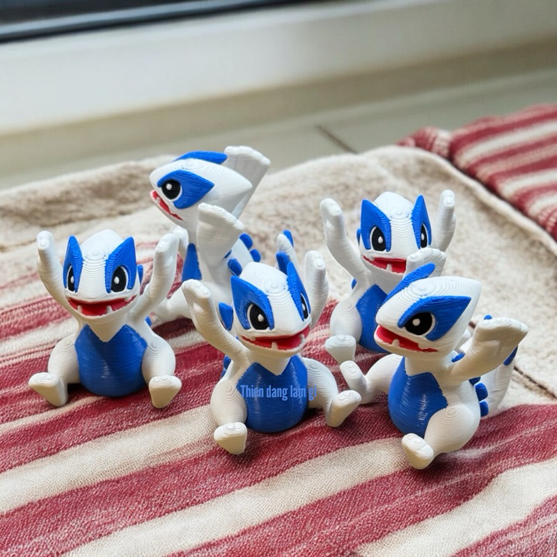Lugia Pokemon | in 3D Đồ chơi Móc khoá | Toy P12 | Số lượng 01 Mô hình ...