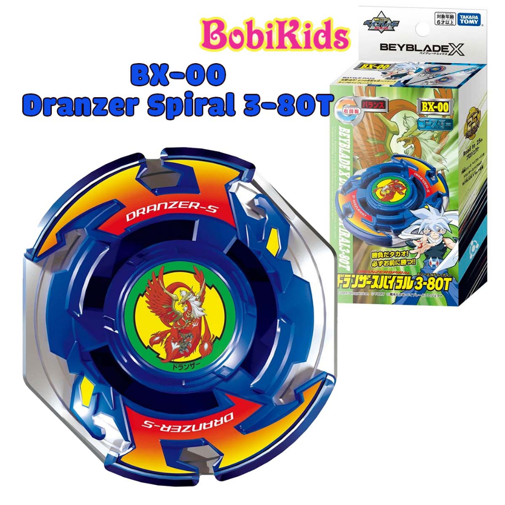 BeybladeX - SALE DỌN KHO - Con Quay BX00: Dranzer Spiral 3-80T | Beyblade X TAKARA TOMY BX-00 ...
