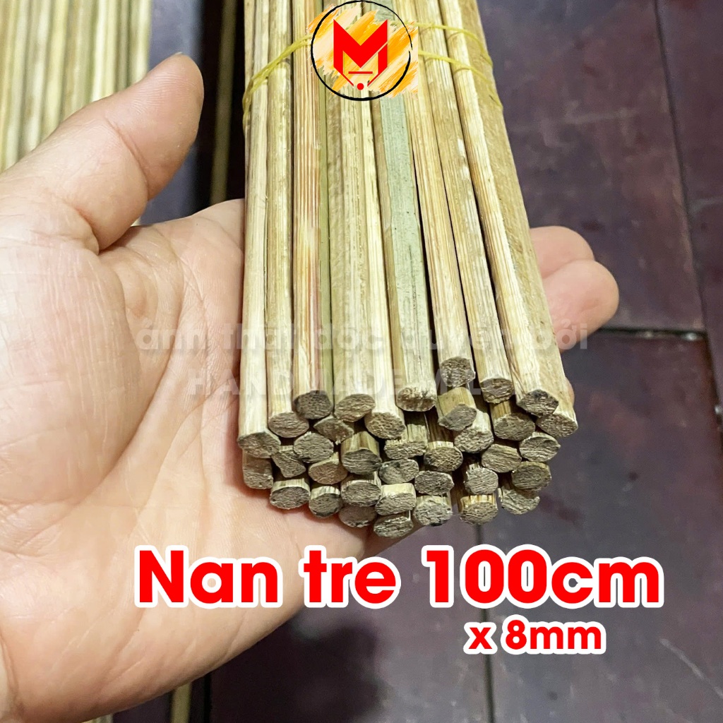Nan Tre Già (1kg) 4li Làm Diều Đẹp, Làm Lồng Bãy dài1m, Nan tre 3li ...