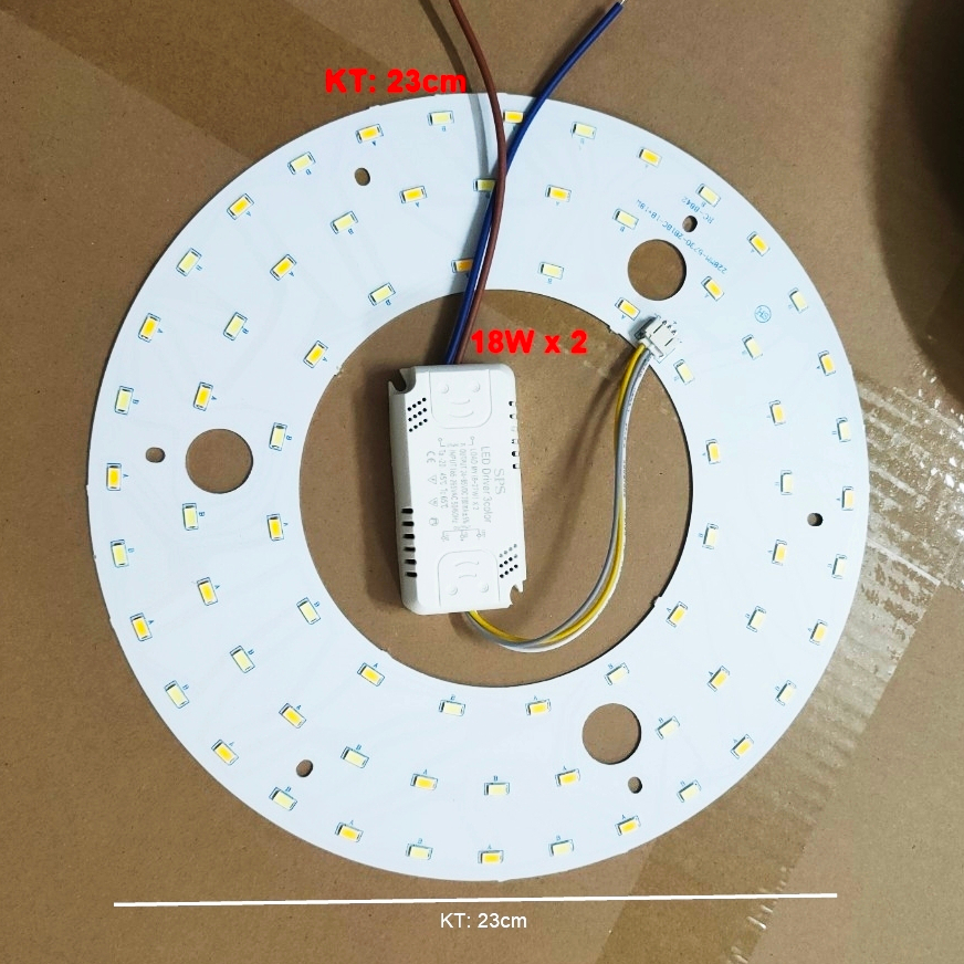 Vỉ mạch đèn led 24w,36w ánh sáng 3 chế độ,dùng thay thế cho đèn ốp trần,quạt trần | Shopee Việt Nam