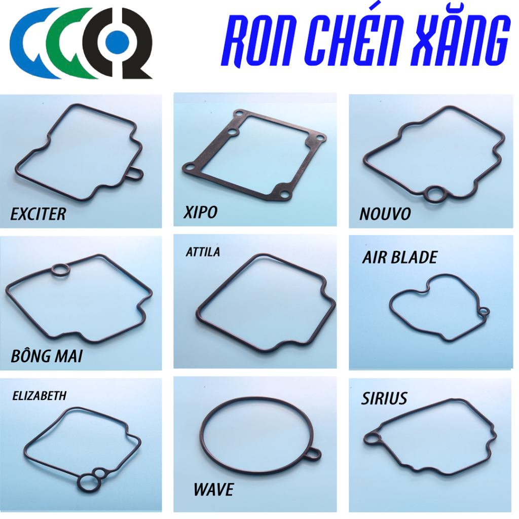 RON CHÉN XĂNG GIOĂNG CAO SU CHẾ HOÀ KHÍ BÔNG MAI XIPO Air Blade EXCITER ...