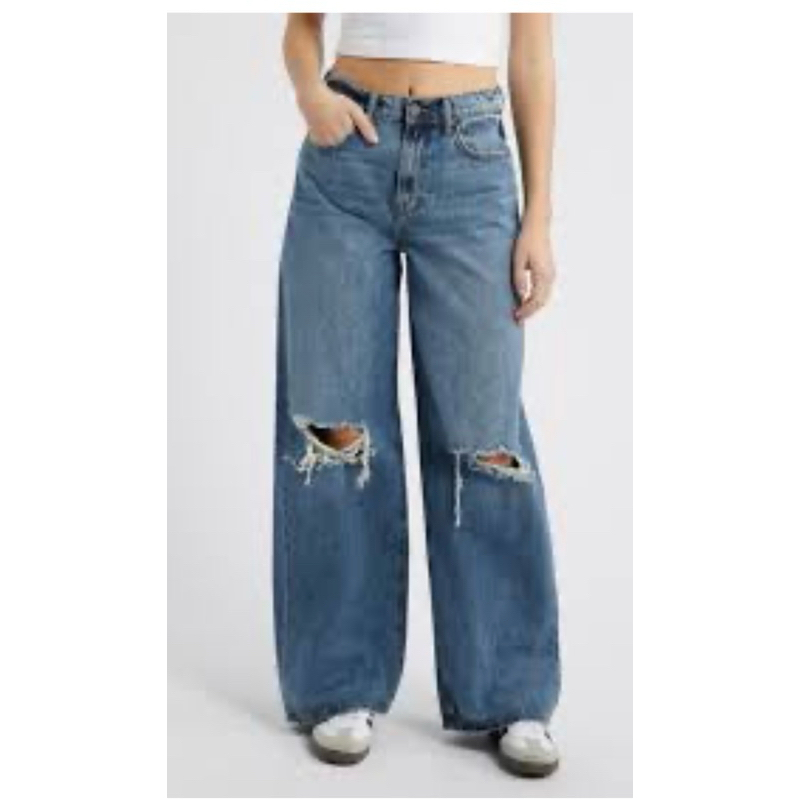 Quần jeans Nữ Vnxk Mỹ dư xịn(sz 24eo64-68(sz 26eo 70-74) cotton ống xuông hiệu hidden | Shopee ...