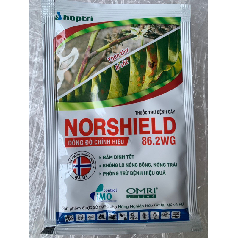 Norshield 86.2WG 50gr Đồng Đỏ Hợp Trí Nấm khuẩn như nấm hồng, rỉ sắt ...