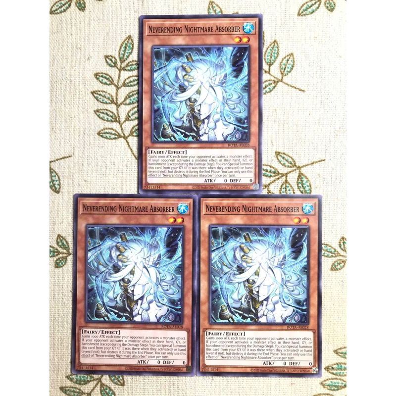 [LiLy_Yugioh] Lá bài Rota-AE028 Neverending Nightmare Absorber (N ...