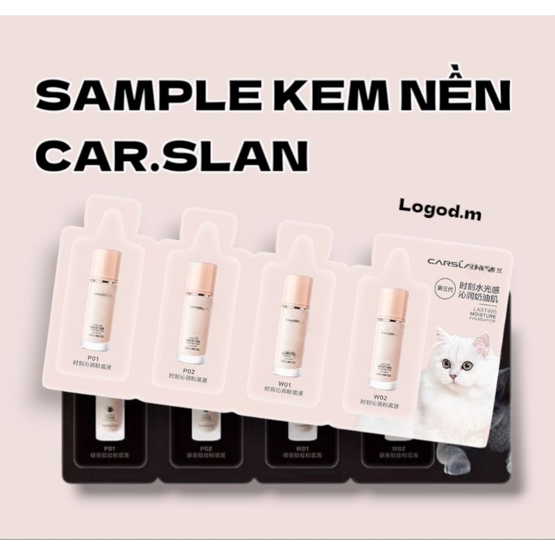AI KHÔNG ĐỌC KĨ TÊN SP SẼ ĂN BL💝Lẻ 1 Gói Sample Kem Nền CAR.SLAN(1g)💝 ...