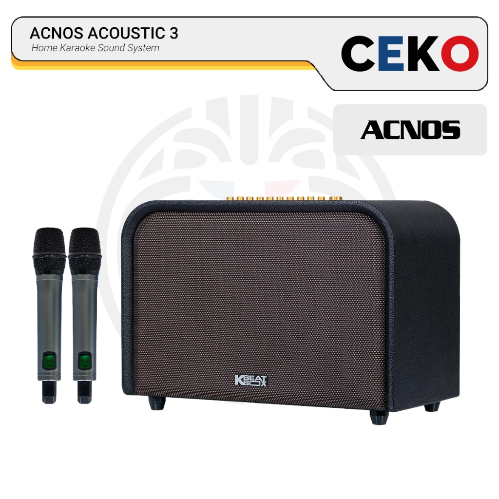 [Chính Hãng] Loa Karaoke ACNOS ACOUSTIC 3 - Công Suất 220W, Chống Hú, Hệ Thống 3 Đường Tiếng ...
