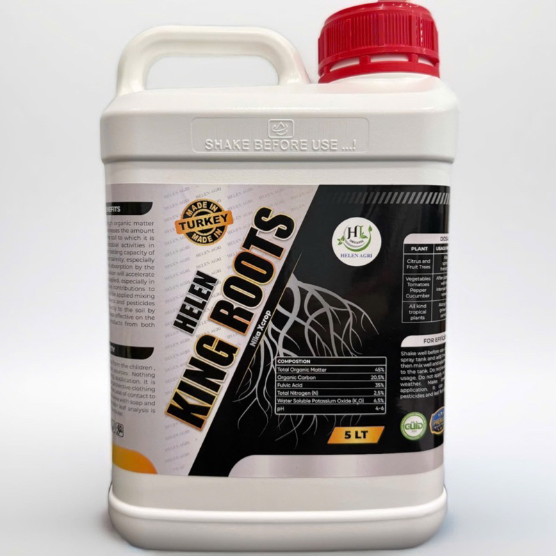 King Roots phân bón hữu cơ nhập khẩu Châu Âu - Can 5Lít pha 2500 lít ...
