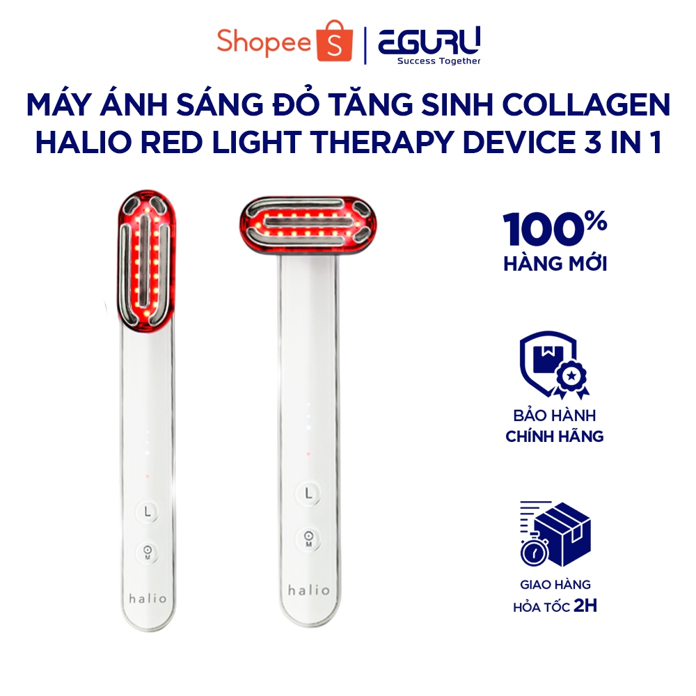 Máy Ánh Sáng Đỏ Tăng Sinh Collagen Halio Red Light Therapy Device 3 In ...