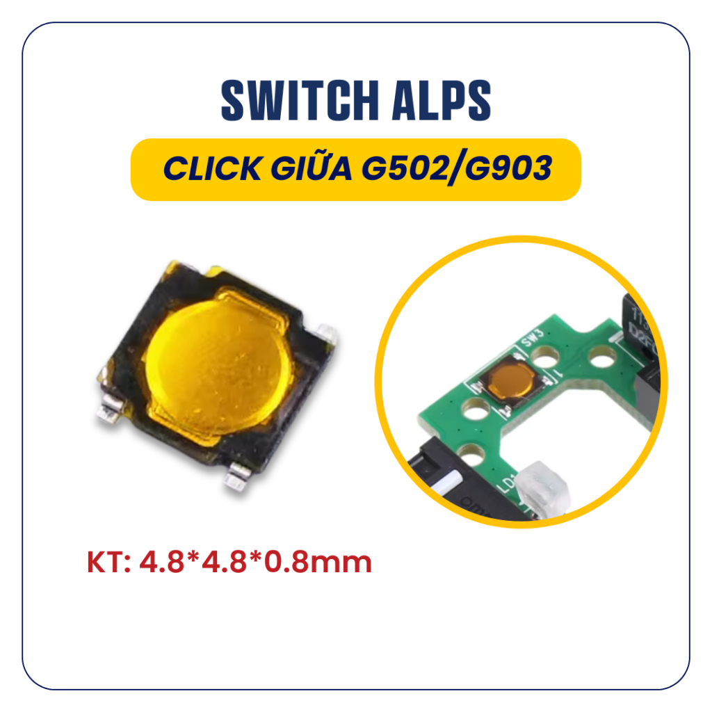 Nút Click Giữa Logitech G502 G903 - Switch ALPS G502 G903 | Shopee Việt Nam