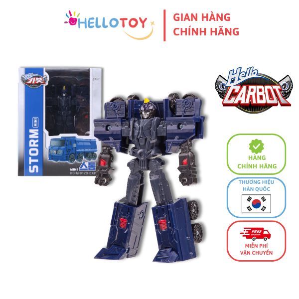 Đồ Chơi Mô Hình Lắp Ráp Xe Hơi Biến Hình HELLO CARBOT Mini Storm ...