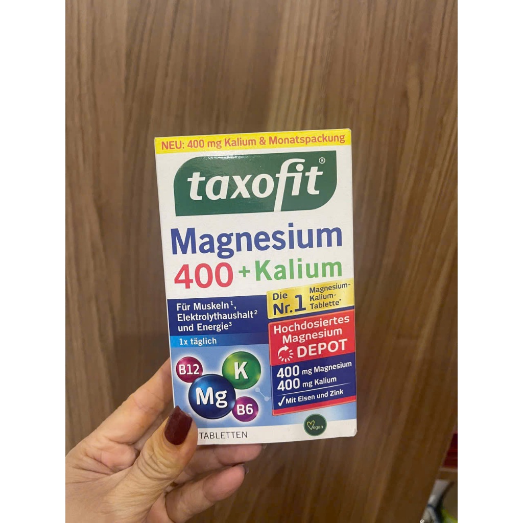 Magnesium 400 + Kalium Taxofit | Shopee Việt Nam