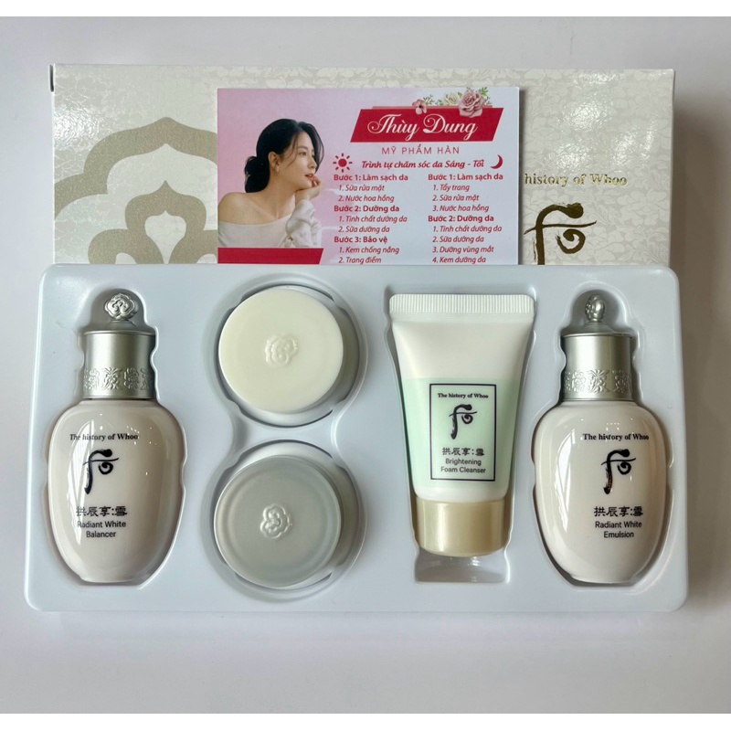 (Chính hãng LG Vina) Set Mini Dưỡng Trắng Da Whoo Seol 61ml. Date 2028 ...